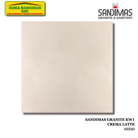 Jual Sandimas Crema Latte Granit Lantai 60x60 Kw1 144m2 Granite