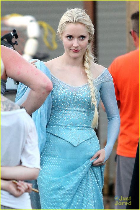 Georgina Haig Spotted In Full Elsa Costume Again On Once Upon A Time