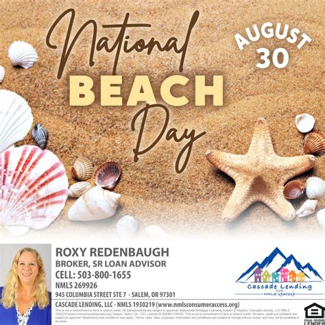 Roxy Redenbaugh On Linkedin 🏖️🌊 Celebrate National Beach Day On August