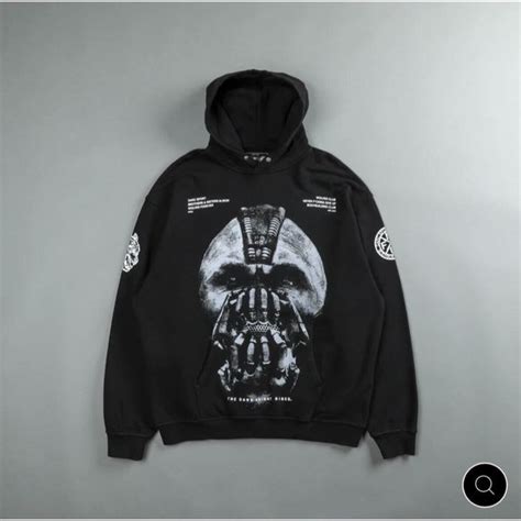 Darc Sport Shirts Darc Sport Born In It Pierce Hoodie Black Bane Batman Nwt Wolves Gym