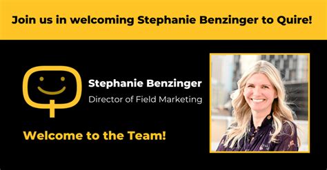 Quire Welcomes Director Of Field Marketing — Quire