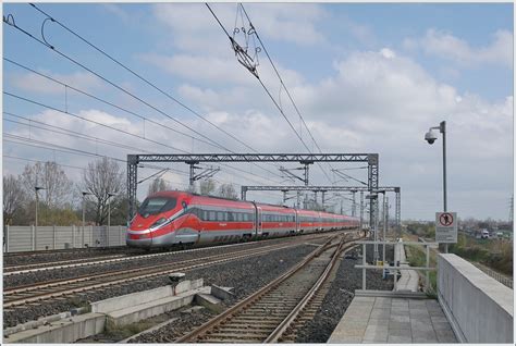 The Trenitalia Etr 400 048 Frecciarossa Pictured On Its Way From Milano To Paris In Chambéry
