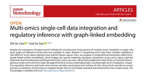 Gao Lab Bioinformatics And Computational Genomics