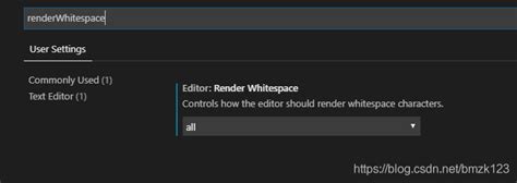 在vscode中显示空格和tab符号 vscode显示空格 csdn博客