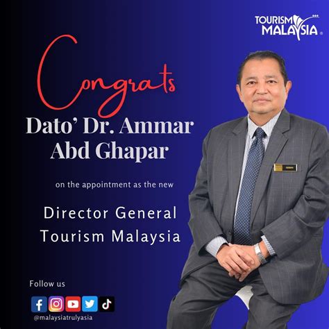 Dr Ammar Ketua Pengarah Tourism Malaysia Baharu Edisi 9