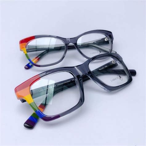 Rainbow Reading Glasses Barn Mirror Wall Decor