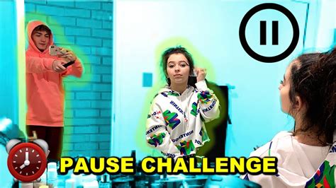 Pause Challenge With Boyfriend For 24 Hours Bad Idea Youtube
