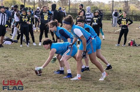 Usa Flag Makes History As 11000 People Join Largest Flag Football