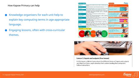 Computing Presentation Using Kapow In Primary Pptx