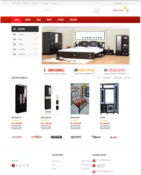 Source Code Aplikasi E Commerce Pada Toko Furniture