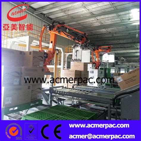 Robotic Palletizing System Pallet Stacking Machine High Quality Robotic Palletizing System
