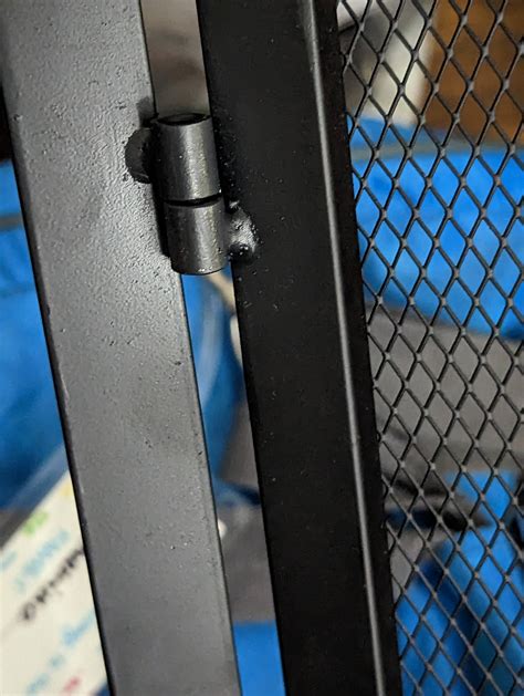 Doors How To Remove Welded Metal Hinges From Gate Home Improvement