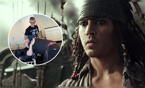 Johnny Depp Vuelve A Ser Jack Sparrow Para Cumplir Sueño A Fan Sin
