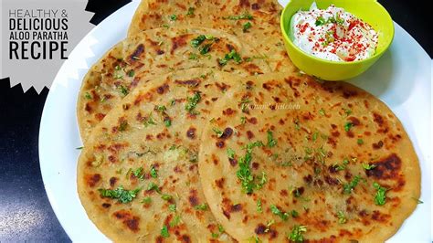 Now Make Your Aloo Paratha Healthy Healthy And Tasty Aloo Paratha Recipe Paratha Recipe