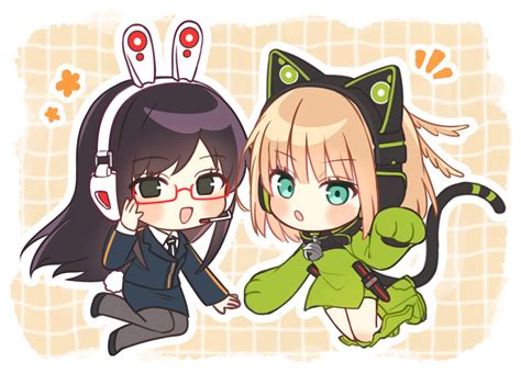 Konami Kirie And Usami Shiori World Trigger Drawn By Namauni Moku