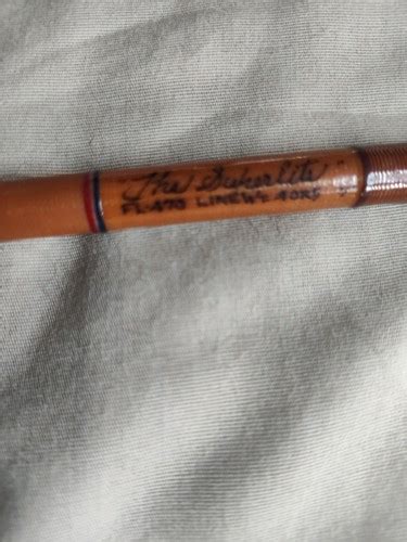 Vintage Vince Cummings Superlight 70 Fiberglas Fly Rod Great