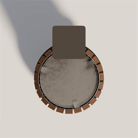 3d Trash Bin With Wood Cladding Model Turbosquid 2282507