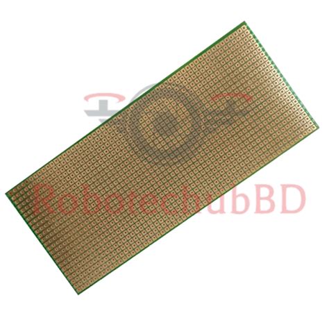 Single Side Dot Type Veroboard Pcb 145x65cm Green Fiberglass