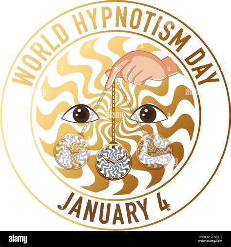 World Hypnotism Day Banner Design Illustration Stock Vector Image And Art