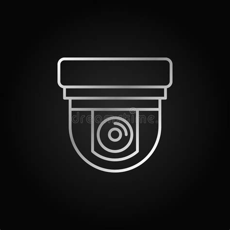 Security Surveillance Camera Icon Vector Cctv Sign Stock Vector Illustration Of Graphics