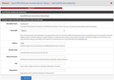 Come Creare Una Vpn Road Warrior Con Pfsense E Openvpn Server Torino