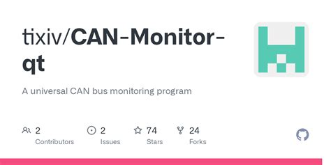 Github Tixivcan Monitor Qt A Universal Can Bus Monitoring Program