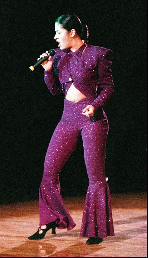 Selena Quintanilla Purple Outfit