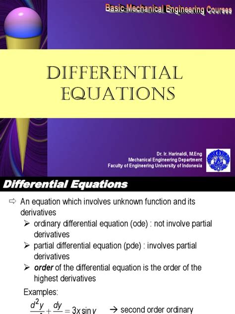 Elementary Differential Equations Boyce Pdf Ordinary Differential