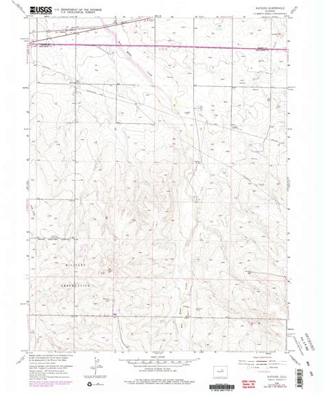 Mapa De Watkins Colorado