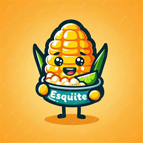 Esquites Logo Design Template Premium Ai Generated Image