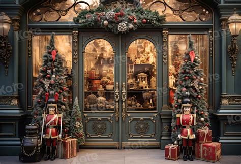Kate Christmas Nutcracker Store Backdrop Designed By Emetselch