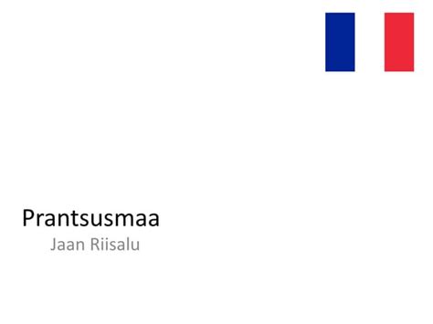 Prantsusmaa Pptx