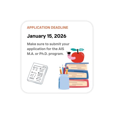 Ais Ma And Phd Application Deadline Sbs Arizona Quickstart