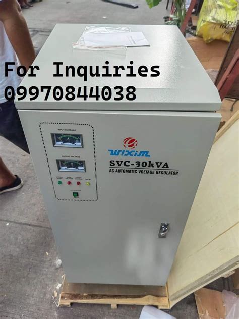 Ac Automatic Voltage Regulator Commercial And Industrial Industrial Equipment On Carousell