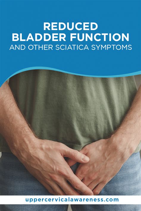 Reduced Bladder Function And Other Sciatica Symptoms