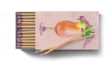 Cabana Cutie Matchbook Rebecca Illustrated