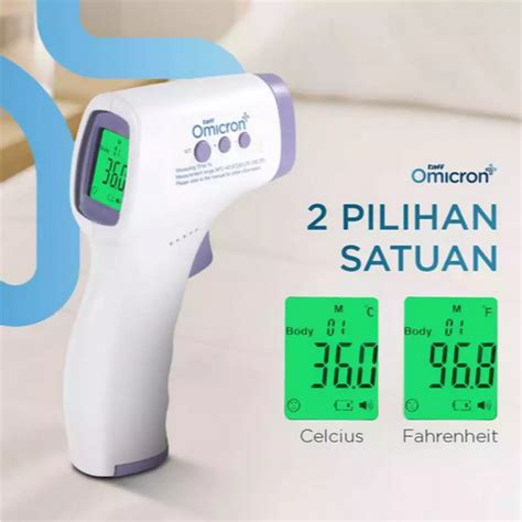 Jual Termometer Digital Pengukur Suhu Panas Tubuh Badan Sensor Otomatis
