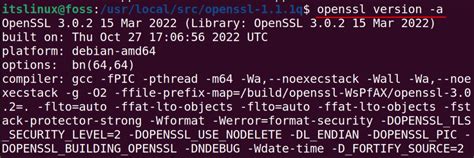 How To Install OpenSSL On Ubuntu Its Linux FOSS