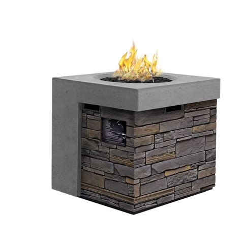 Unique Design Square Propane Fire Pit Table Gas Burner Fire Bowl