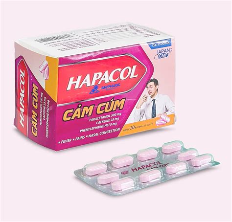 Thuốc Hapacol Cảm Cúm® 【hộp 100 Viên】