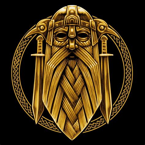Odin Norse Mythology Viking Style