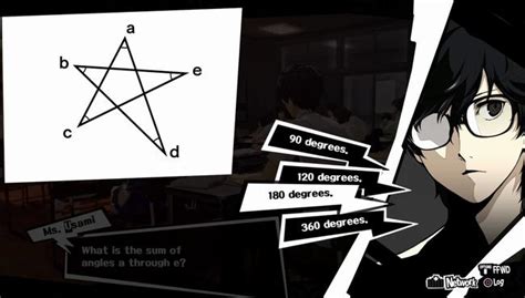 Persona 5 Test Answers Every School Class Quiz Answer For All