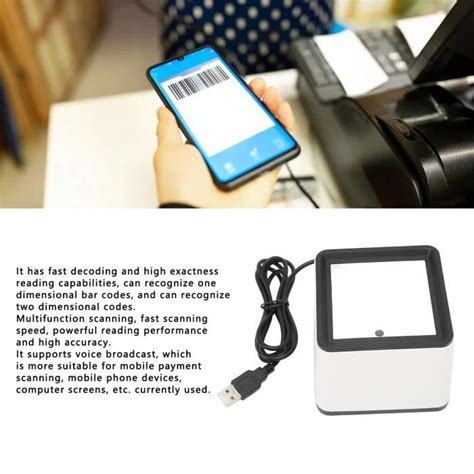 Scanner De Codes Barres Minifinker R42 Multifonction Usb