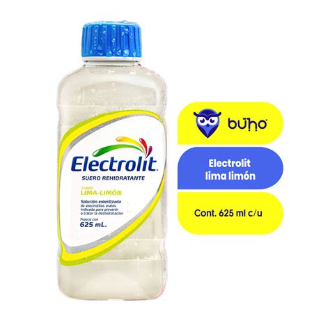 Electrolit 625 Ml Lima Limón Buho Comercio Digital