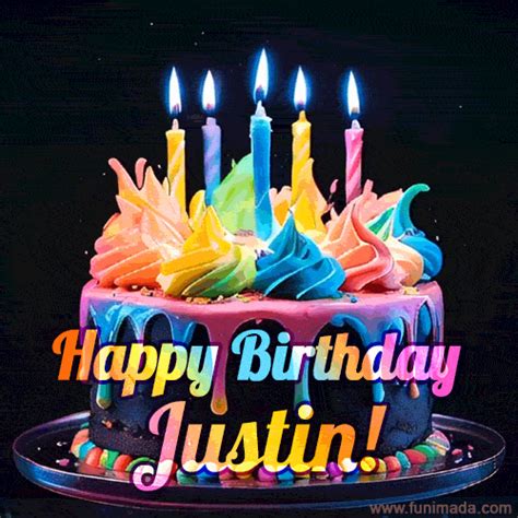 Happy Birthday Justin S For Him Download On