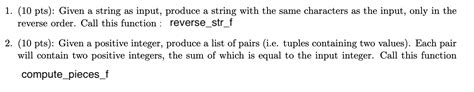Solved For Loops Please Repeat The Following Two Exercises Chegg Com