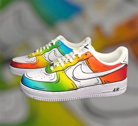 Colorful Comic Air Force 1 Custom Daniel Customs