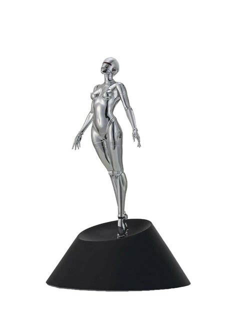 Hajime Sorayama Sexy Robot Floating 1 4 Scale Figure Silver Fast Ship