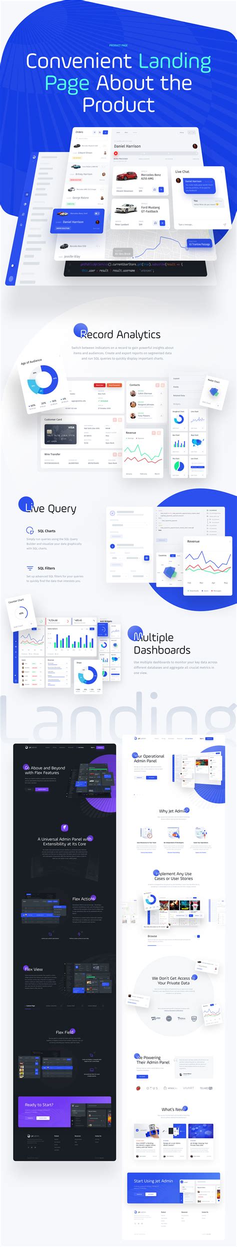 jet admin behance