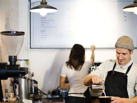 Baristas At A Coffee Shop Premium Image By Coffee